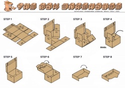 Archive boxes 15x12x10″ strong archiving boxes with hinged lid